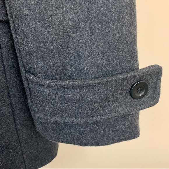 Black Rivet | Jackets & Coats | Black Rivet Mens Pea Coat Wool Blend ...